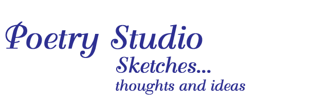 Poetry Studio... Writing poetry with children - Sketches...thoughts and ...